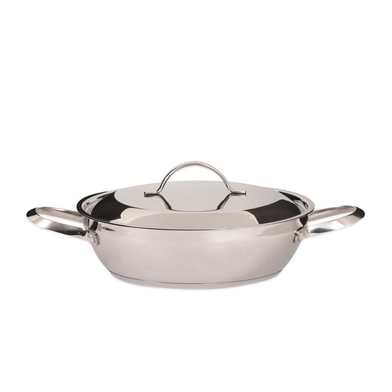 Sartén Tipo Wok en Acero Quirúrgico 28 centímetros PURINOX | falabella.com
