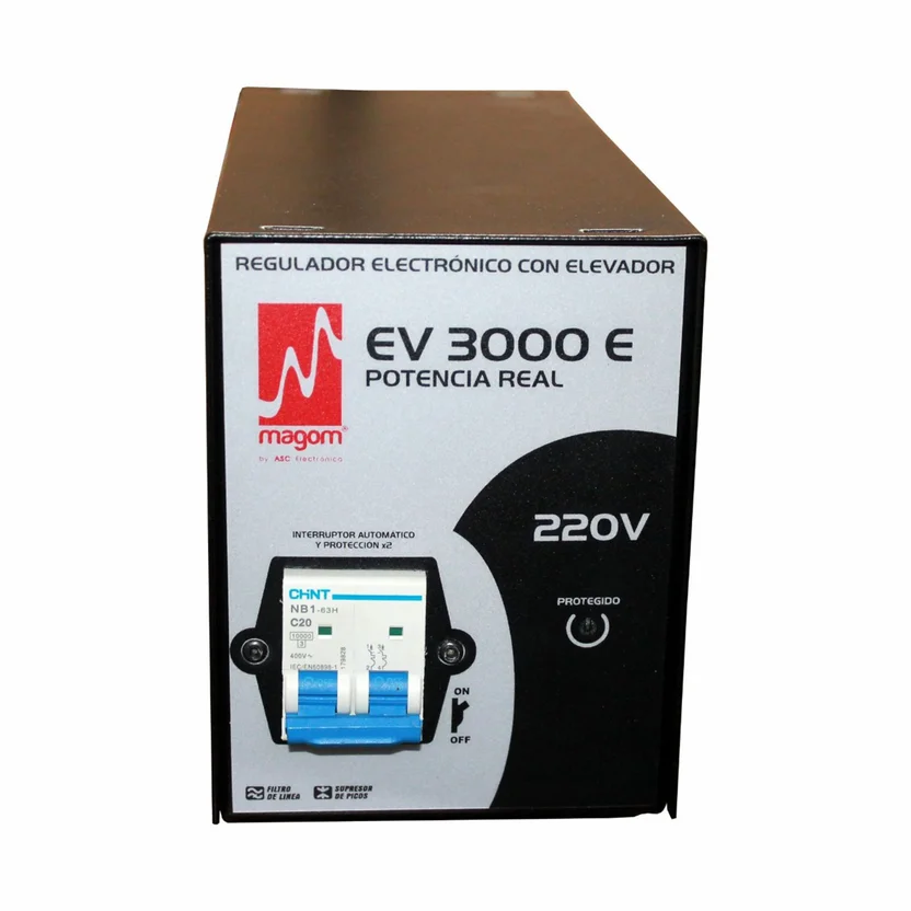 Regulador De Voltaje Ev 3000E A 220Vac - Homecenter.com.co