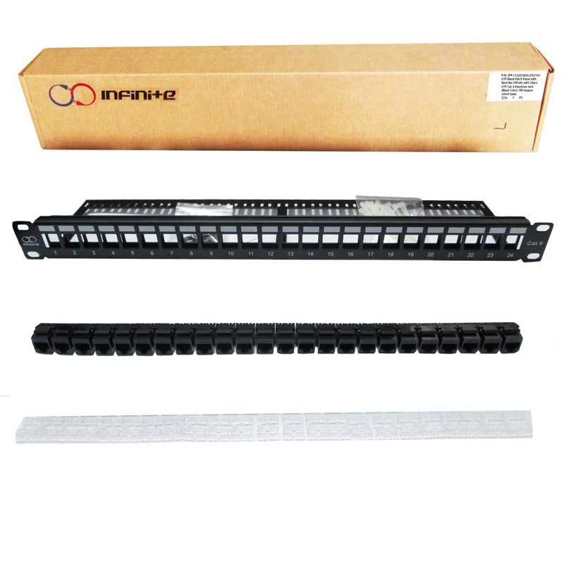 Patch Panel Cat 6 de 24 Puertos INFINITE | falabella.com