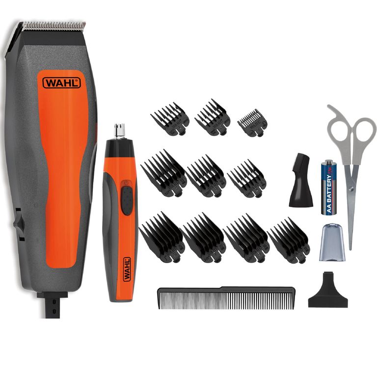 Máquina Cortapelo Combo Cut Wahl con Cable 22 Piezas Gris WAHL ...