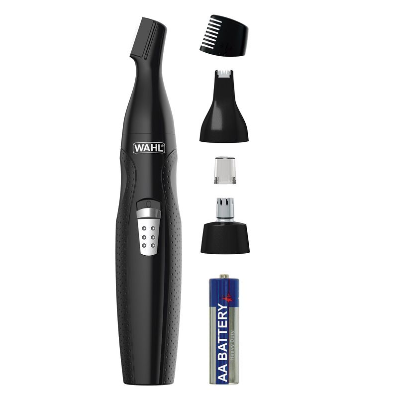 Máquina Cortapelo Nariz y Oídos Mini Groomsman Inalambrica Wahl Negro ...