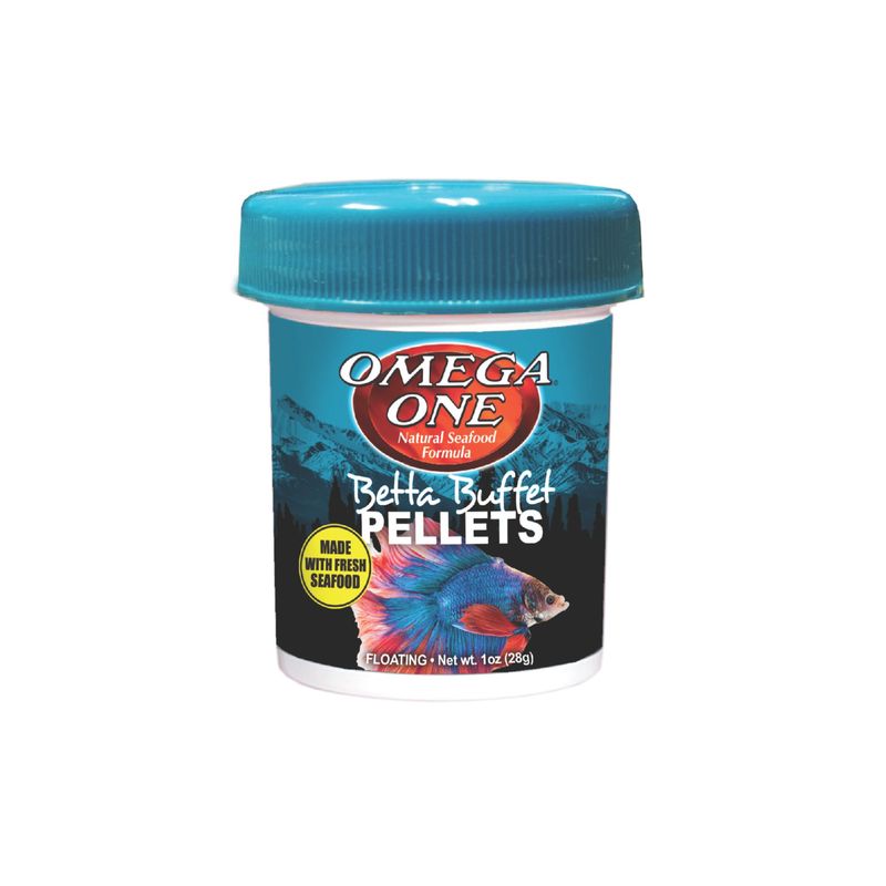 Alimento Para Peces Betta Buffet Pellets Omega One OMEGA ONE ...