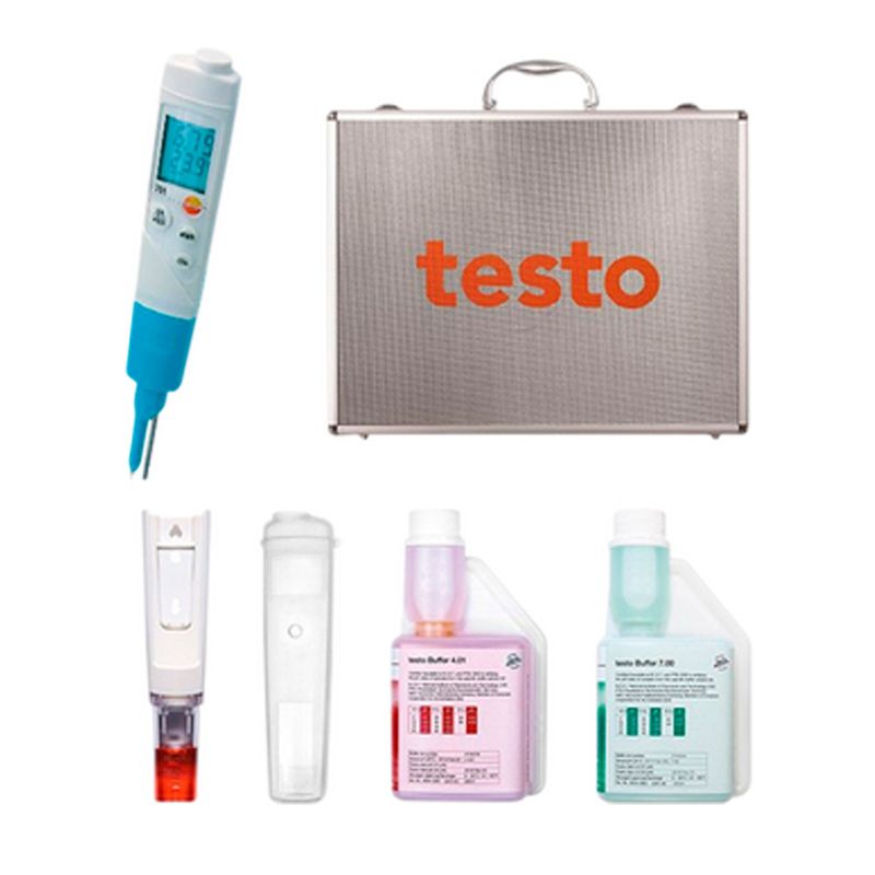 Set Completo para Medición de Ph y Temperatura Testo TESTO | falabella.com