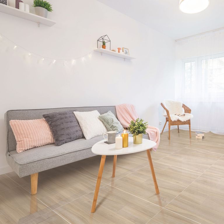 Piso Cerámico Madera Naranjo Terracota 60x60 Caja 1.8 m2 Corona CORONA ...