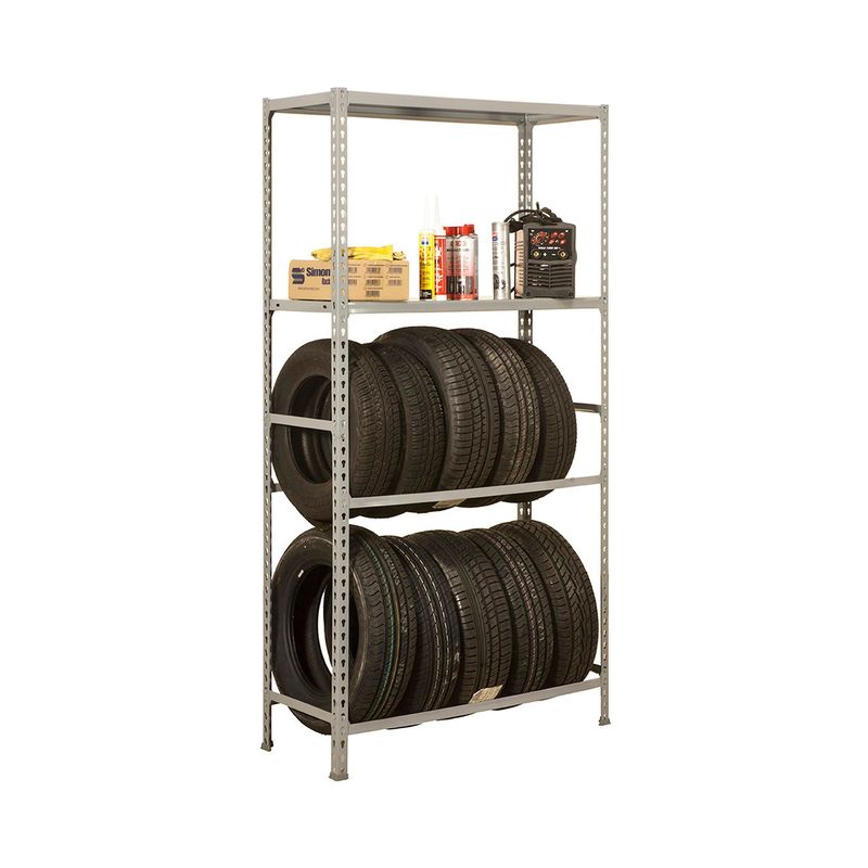Kit Estantería Simongarage Plus 4/400 Gris SIMONRACK | falabella.com