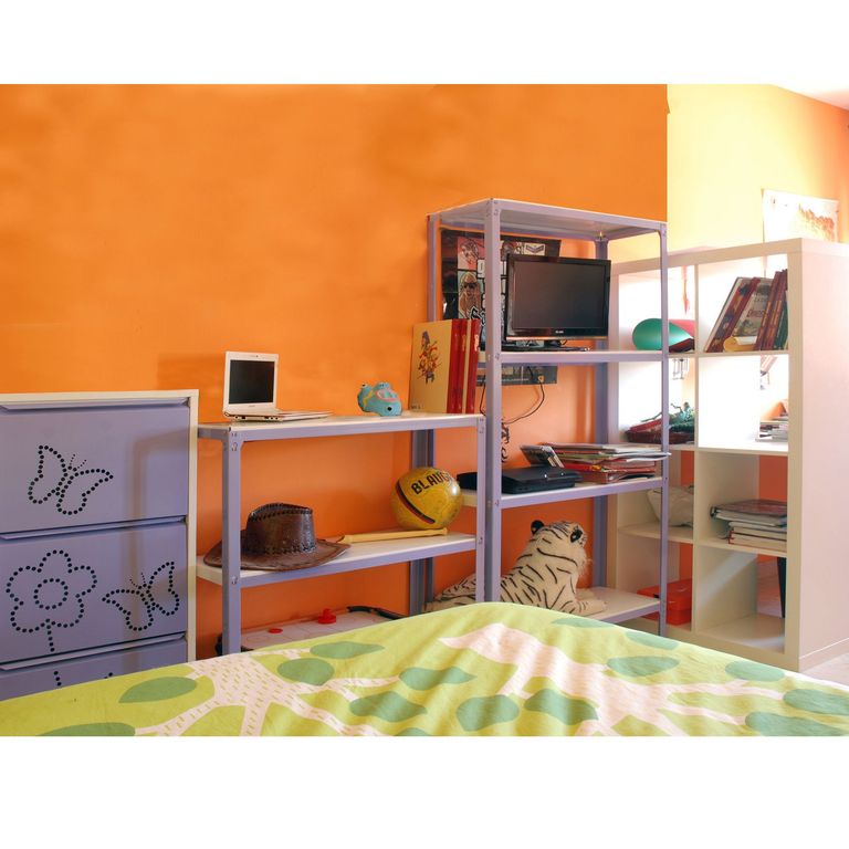 Kit Estantería Homeclick Mini 5/400 Violeta/Blanco SIMONRACK ...