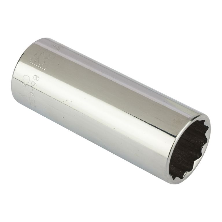 Dado Cubo Largos Métrico 12 Puntas Encastre de 1/2 Pulgada 22 mm ...