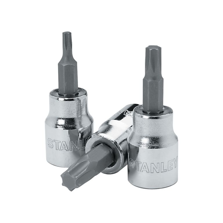 Dado Cubo de Punta Torx Encastre de 1/2 Pulgada T20 Stanley STANLEY ...