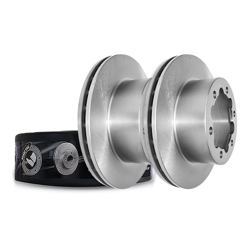 Set X2 Discos De Freno Brake Pak Para Mercedes Sprinter 413-415-416-418 ...