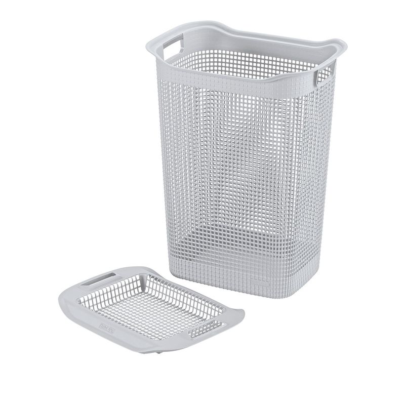 Canasta Plástica para Ropa Linum 50 Litros Gris Rimax RIMAX | falabella.com