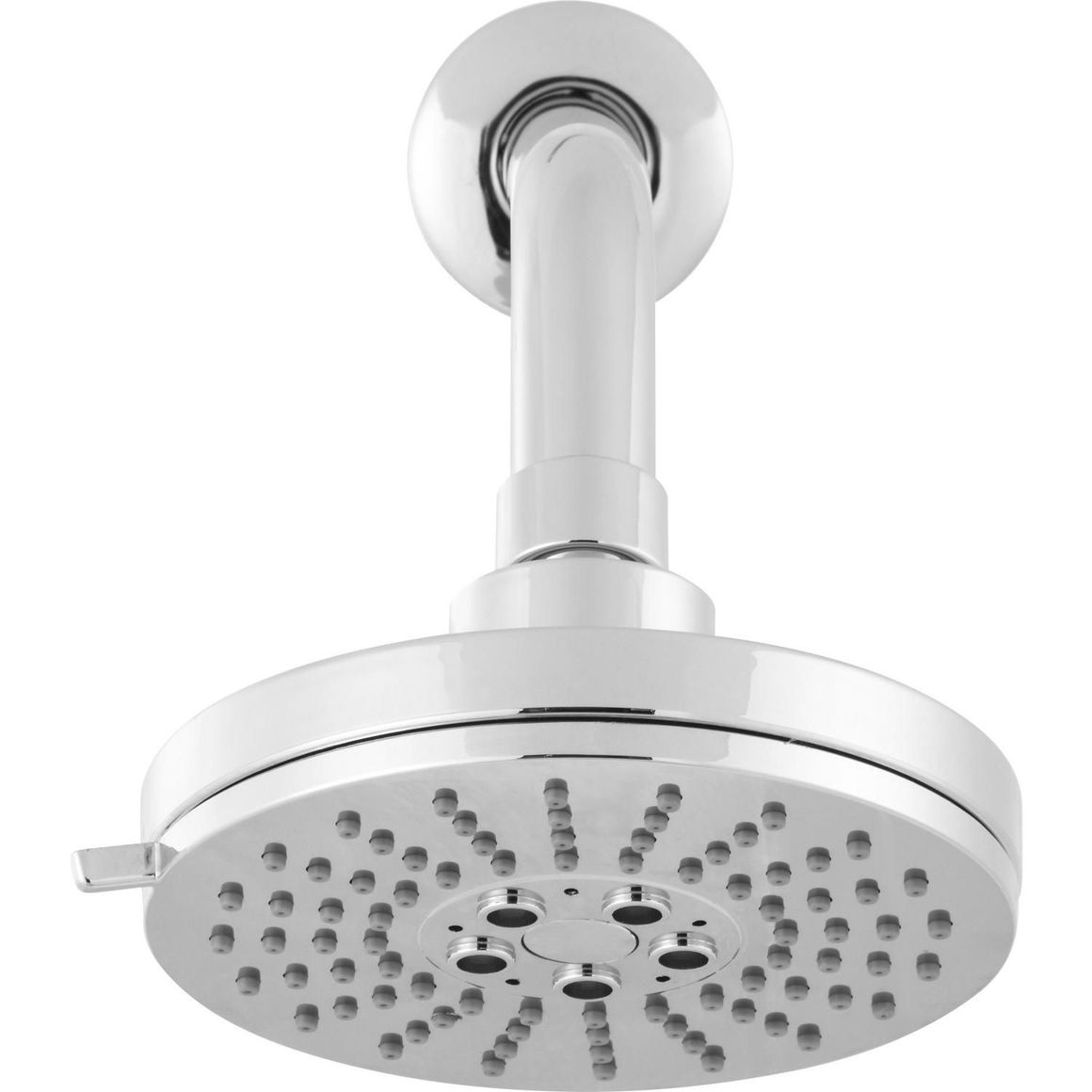 Regadera De Ducha Redonda 12 Cm Abs Brazo 15 Cm - Homecenter.com.co