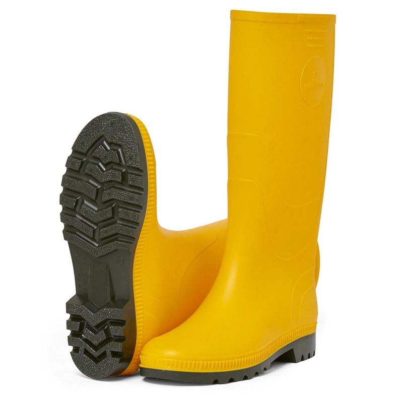 Botas de PVC Amarilla Caña Alta Pradera Talla 35 | falabella.com
