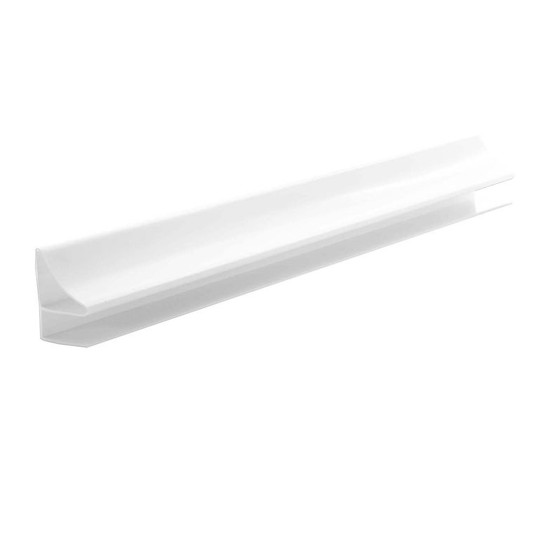 Accesorio Perfil Perimetral Corniza PVC 10 mm x 3 Mts Blanco x 50 ...