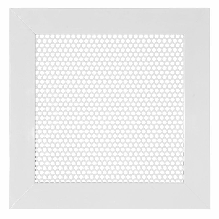 Rejilla Ventilación Aluminio Perforada Redondada 25X25 LAMINAIRE ...