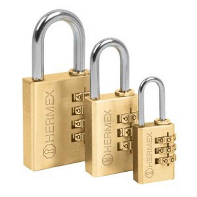 Candado de Combinación Cuerpo de Latón 20 mm TRUPER | falabella.com