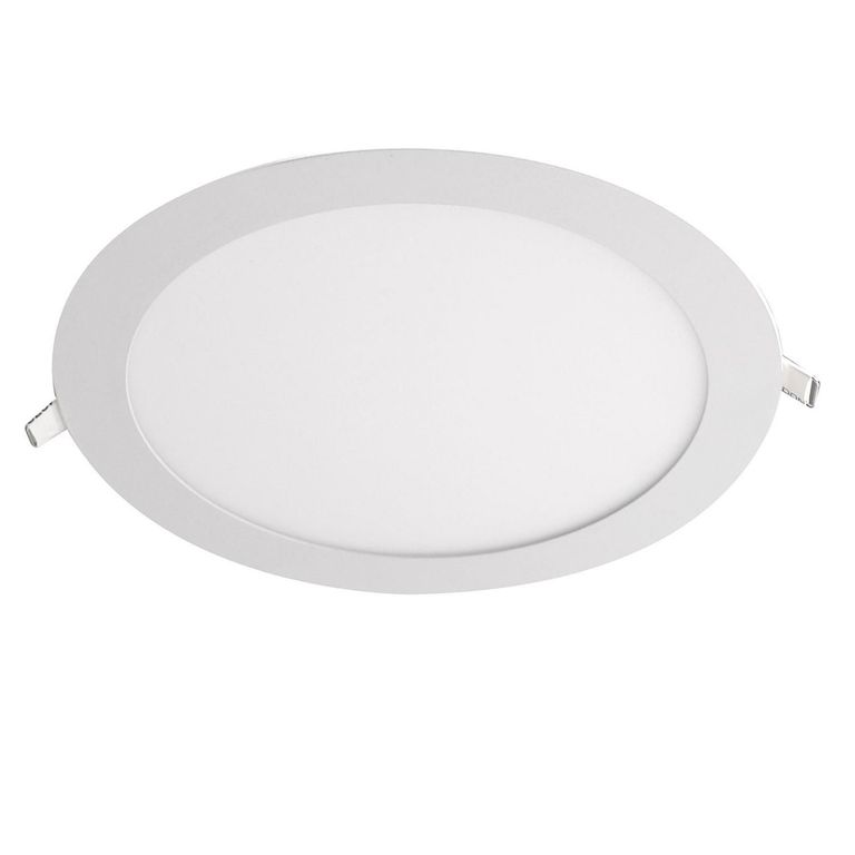 Panel Led Empotrado Redondo 760 Lumenes 12w Luz Calida Certificado ...