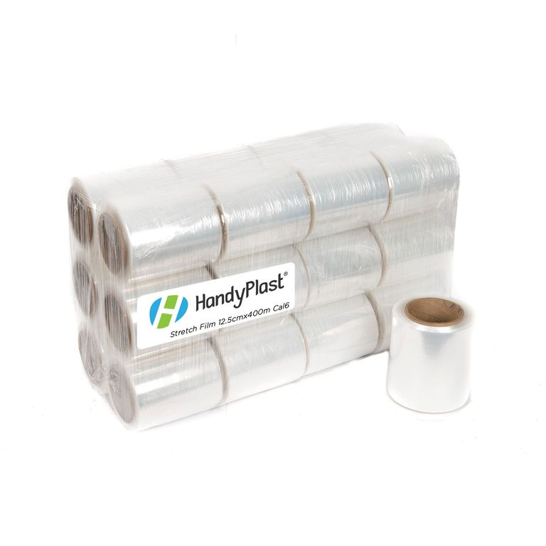 Set x 24 Rollo Stretch Film 12.5cm x 400m Calibre 6 GENERICO ...