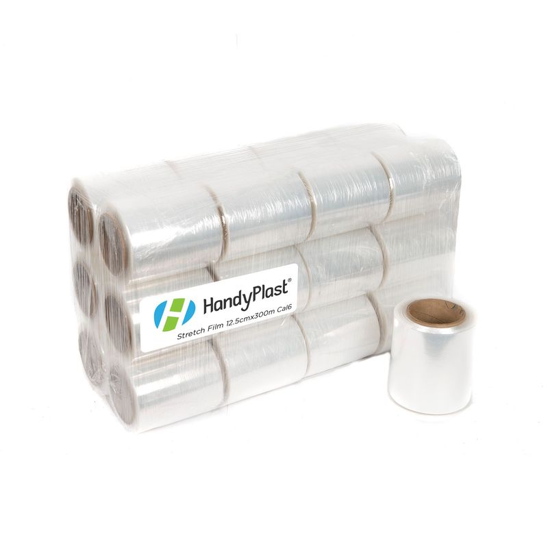 Set x 24 Rollo Stretch Film 12.5cm x 300m Calibre 6 GENERICO ...