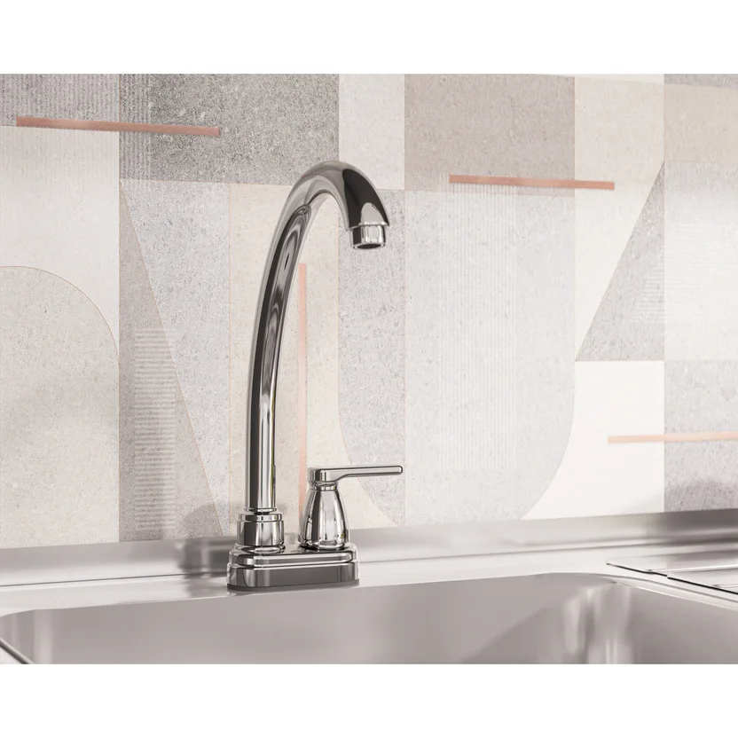 Grifería Lavaplatos Ultraahorradora Sencillo Nogal Grival - Homecenter ...