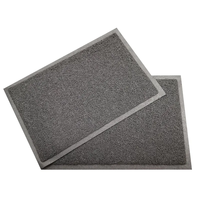 Set de 2 Tapetes Pvc 60x40 cm Gris | falabella.com