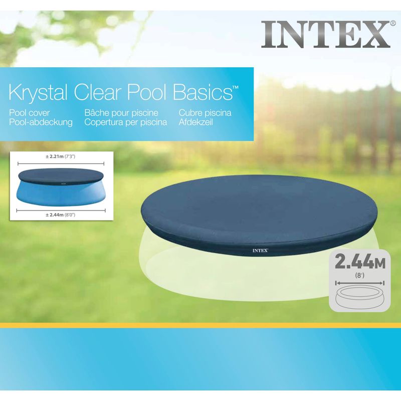 Cobertor Piscina Borde Inflable Redonda 244Cm INTEX | falabella.com