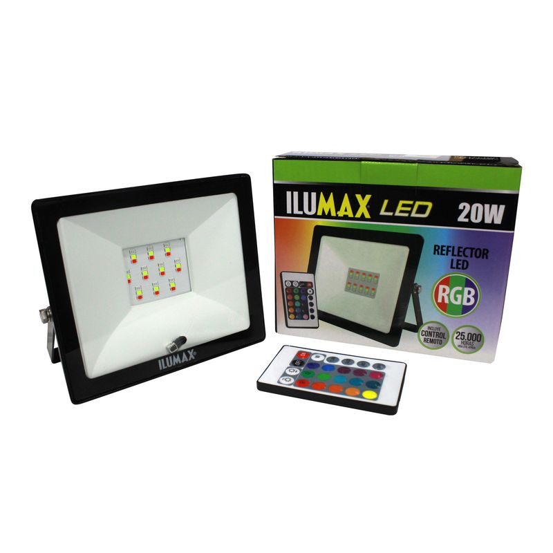Reflector LED 20w Multicolor ILUMAX | falabella.com