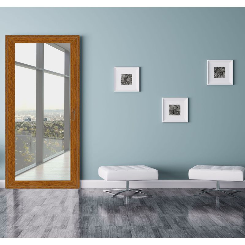 Puerta Batiente Premium Roble/Blanco | falabella.com