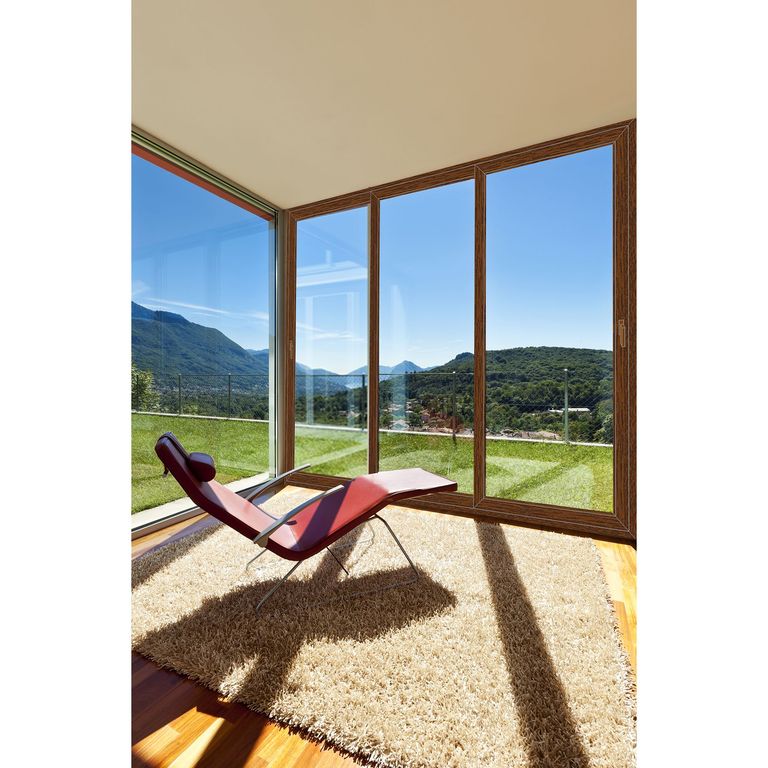 Puerta Corrediza 3 Hojas Premium Nogal | falabella.com
