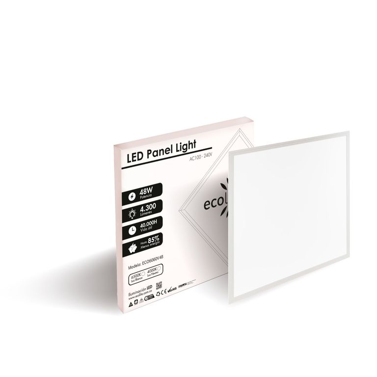 Panel LED 60X60 48W 4000K ECOLITE | falabella.com