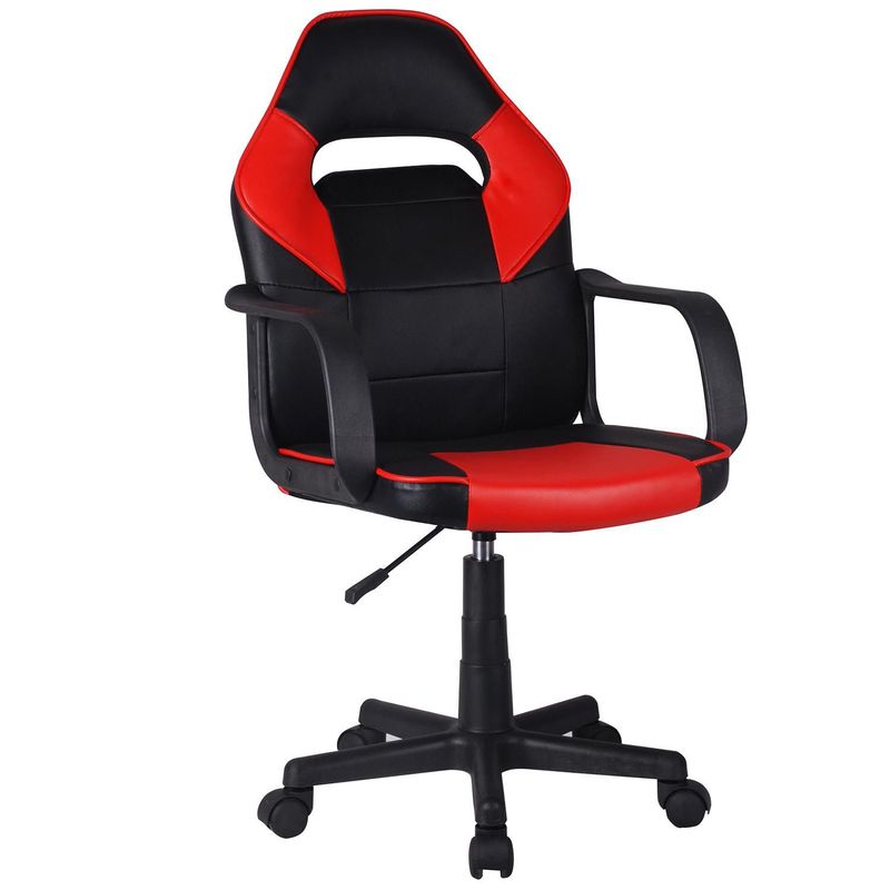 Silla Escritorio Gamer Rojo/Negro JUST HOME COLLECTION | falabella.com