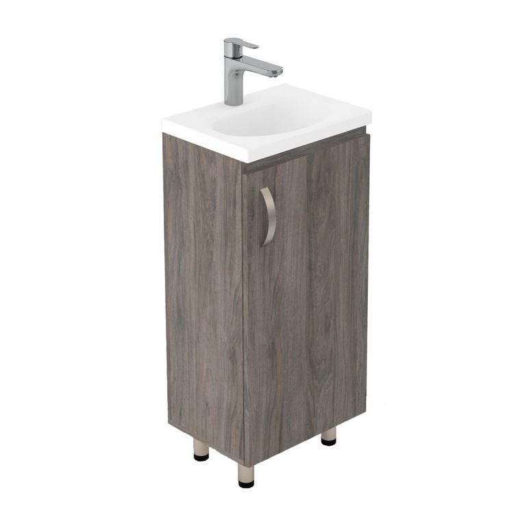 Kit Lavamanos Eco 40X30 Blanco-Mbl Básico Piso Tambo FIRPLAK ...