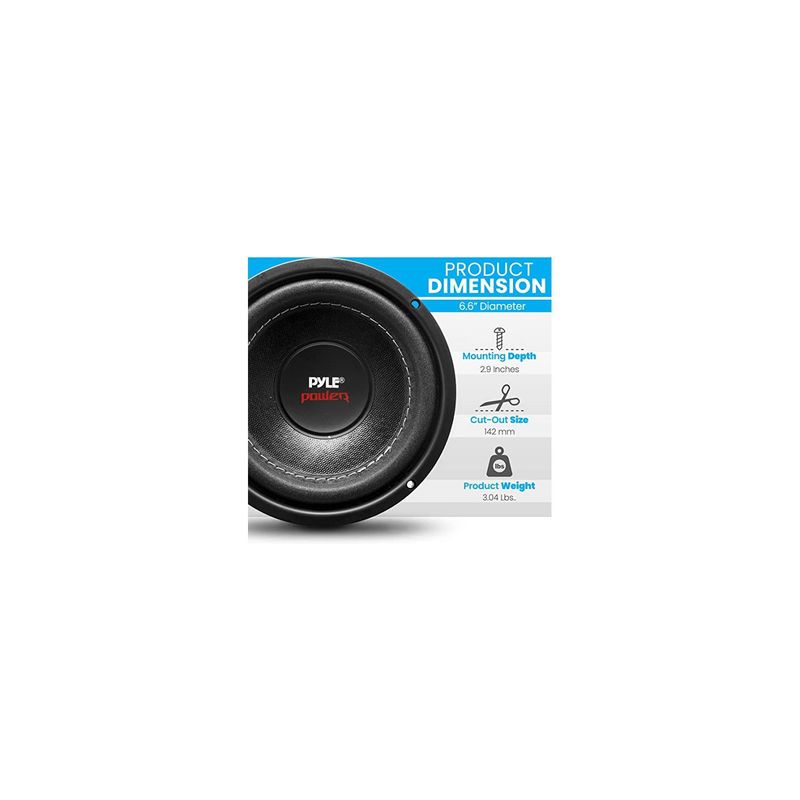 Parlante Pyle Subwoofer 600 W Negro PYLE | falabella.com