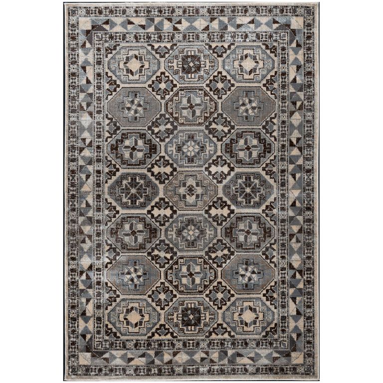 Tapete de Área Gris Meknes 152 X 244 cm RUGS2GO | falabella.com