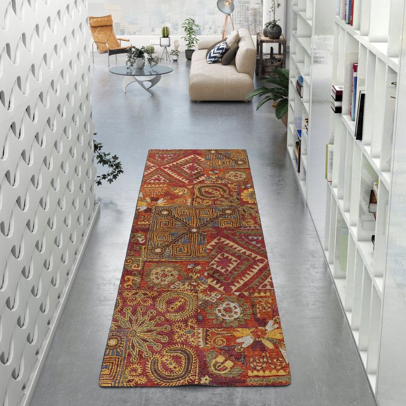 Camino Benberry 61x213 cm Rojo RUGS2GO | falabella.com
