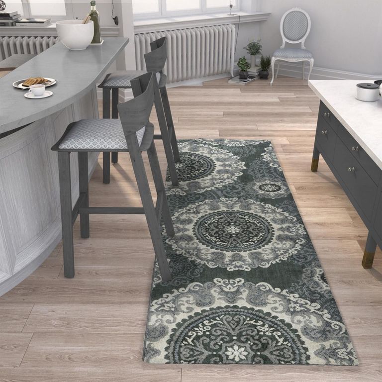 Tapete para Camino Gris Hasselt 80 X 240 cm RUGS2GO | falabella.com