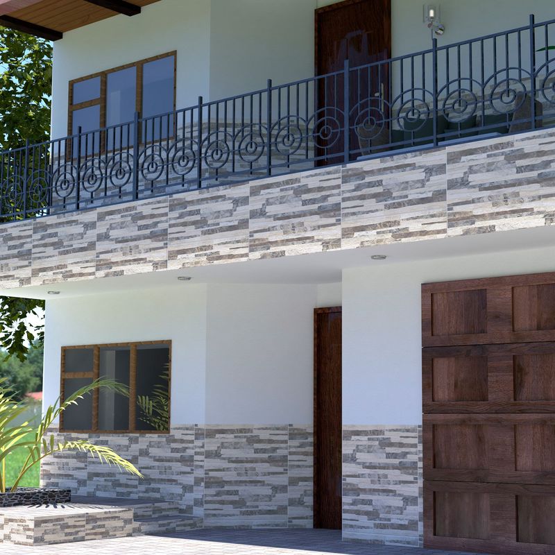 Pared Cerámica Janeiro Gris 32.3x56cm Caja 1.45 m2 Euroceramica ...