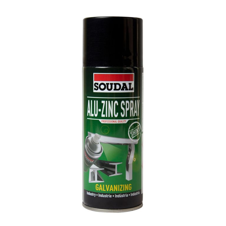 Alu Zinc Spray Galvanizador en Frío Brillante 400 ml SOUDAL | falabella.com