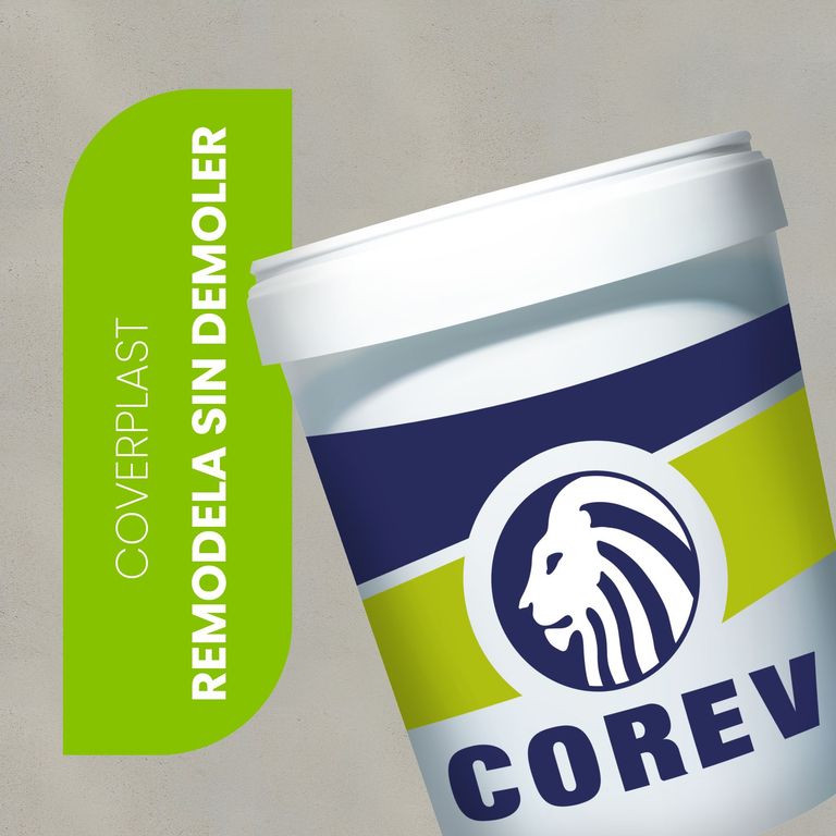 Resanador Acrílico Y Promotor De Adherencia Coverplast Cuñete COREV ...