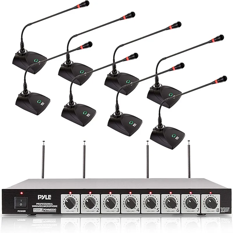 Set x 8 Sistema Micrófonos para Conferencias PYLE | falabella.com