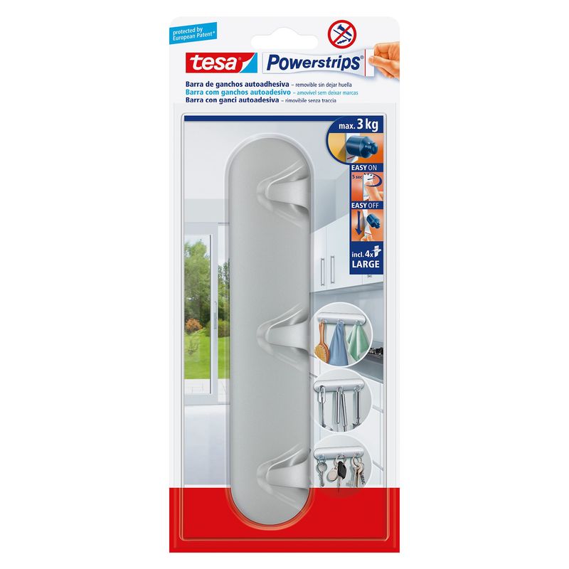 Power Strips Perchero X1Und Cromado Tesa TESA | falabella.com