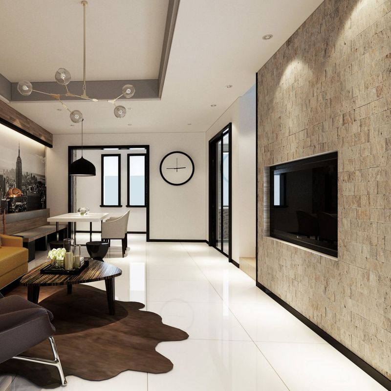 Mosaico Travert Walnut Split Face 30.5x29cm HOLZTEK | falabella.com