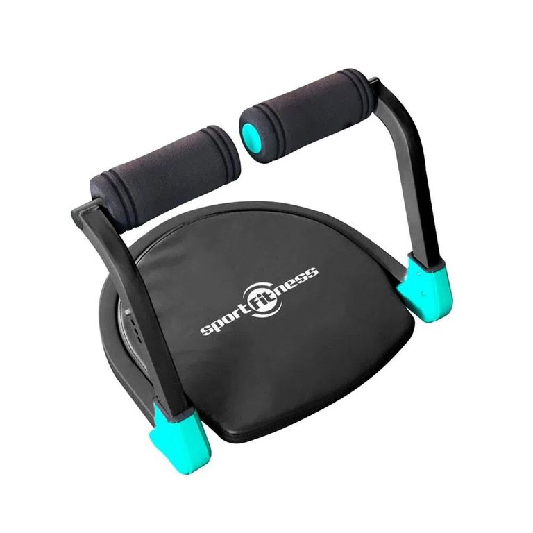 Máquina Para Abdomen Portátil 3 Niveles Capacidad 120 Kg Color Azul ...