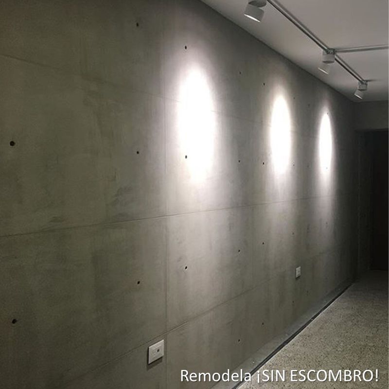 Microcemento Fino Para Fachadas, Muros Y Pisos En Color Gris Natural 10 ...