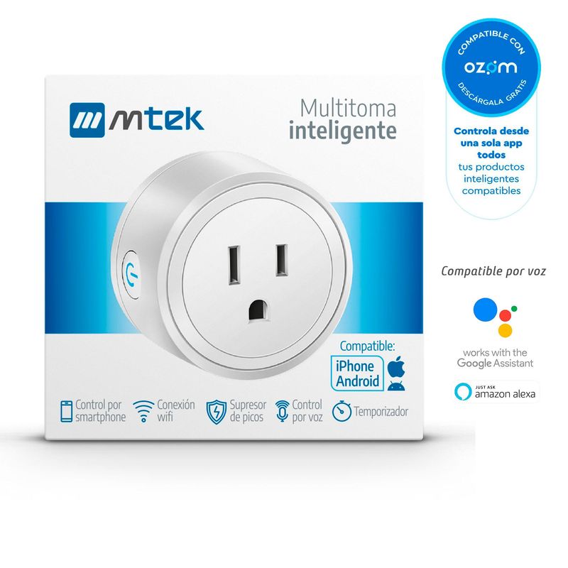 Multitoma Inteligente Mtek 1 Salida Wifi MTEK | falabella.com