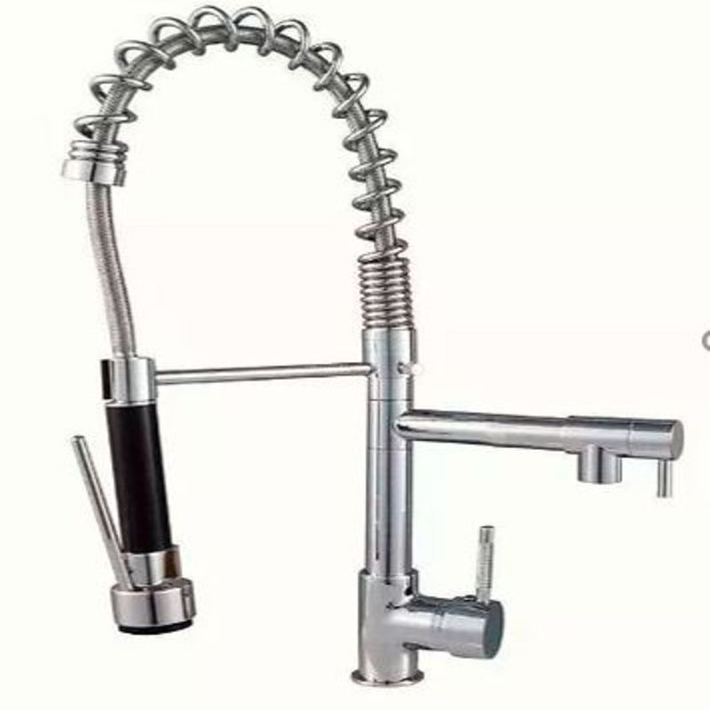 Grifería Lavaplatos Industrial Doble Servicio STYLOS EN BRONCE ...