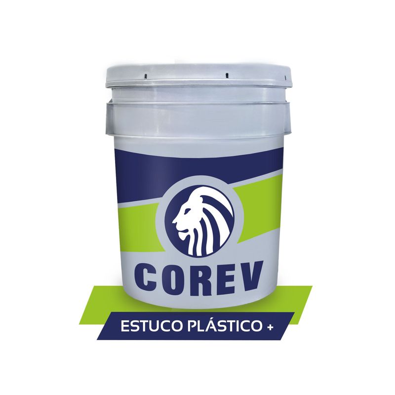 Estuco plastico para muro interior gris Corev Cuñete COREV | falabella.com