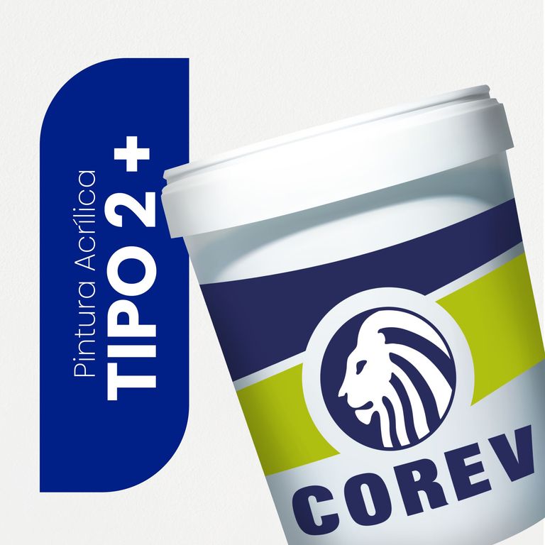 Pintura Corev Semimate Tipo 2 Cuñete Blanco COREV | falabella.com