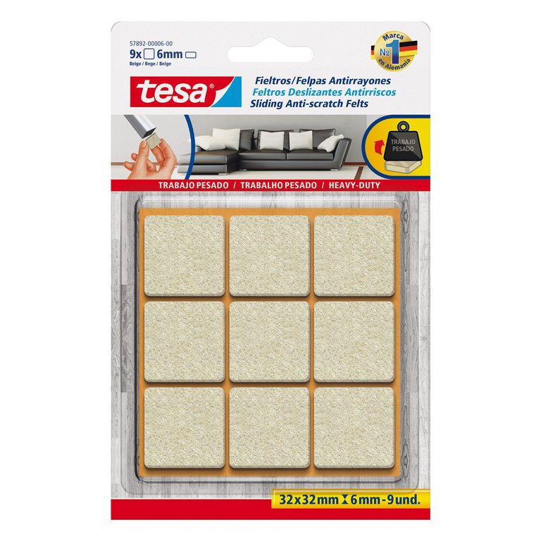 Fieltro Protector Antirayones Uso Pesado 32Mm TESA | falabella.com