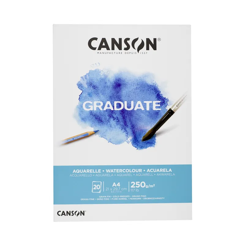 Bitácora Gradu A4 250gr 20h Acuarela C400110374 CANSON | falabella.com