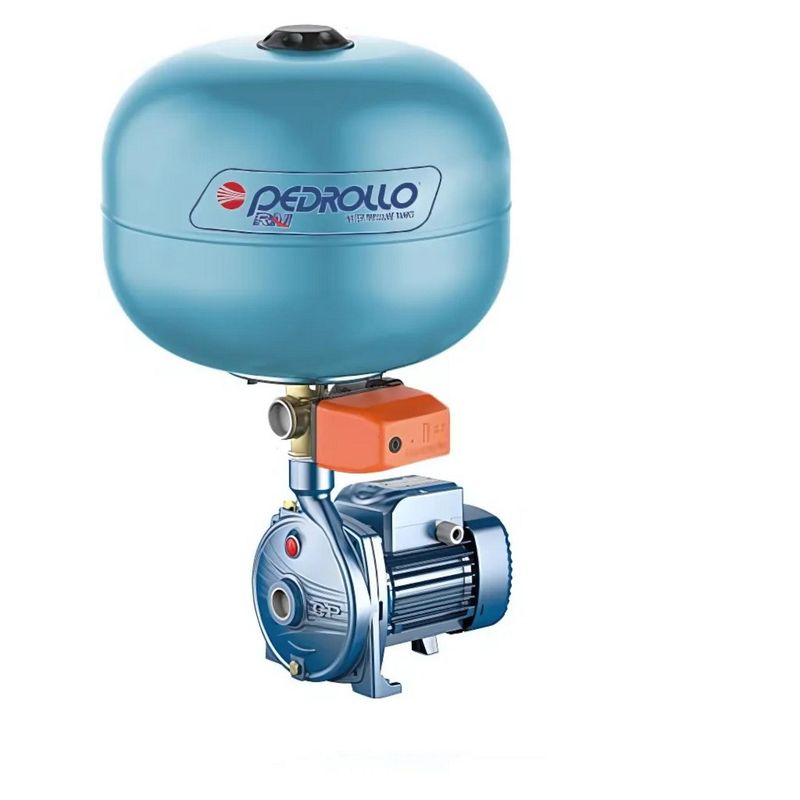 Equipo de Presión CPm610 0.85Hp 110V + Tanque Hidroneumático Esférico ...